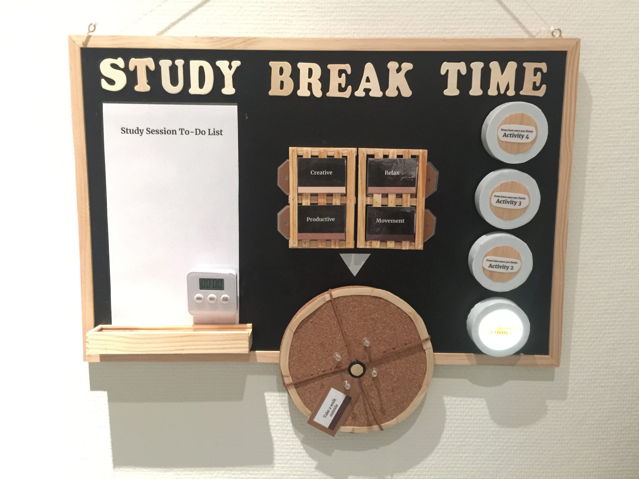 Study Break Time! – ID4250 Exploring Interactions