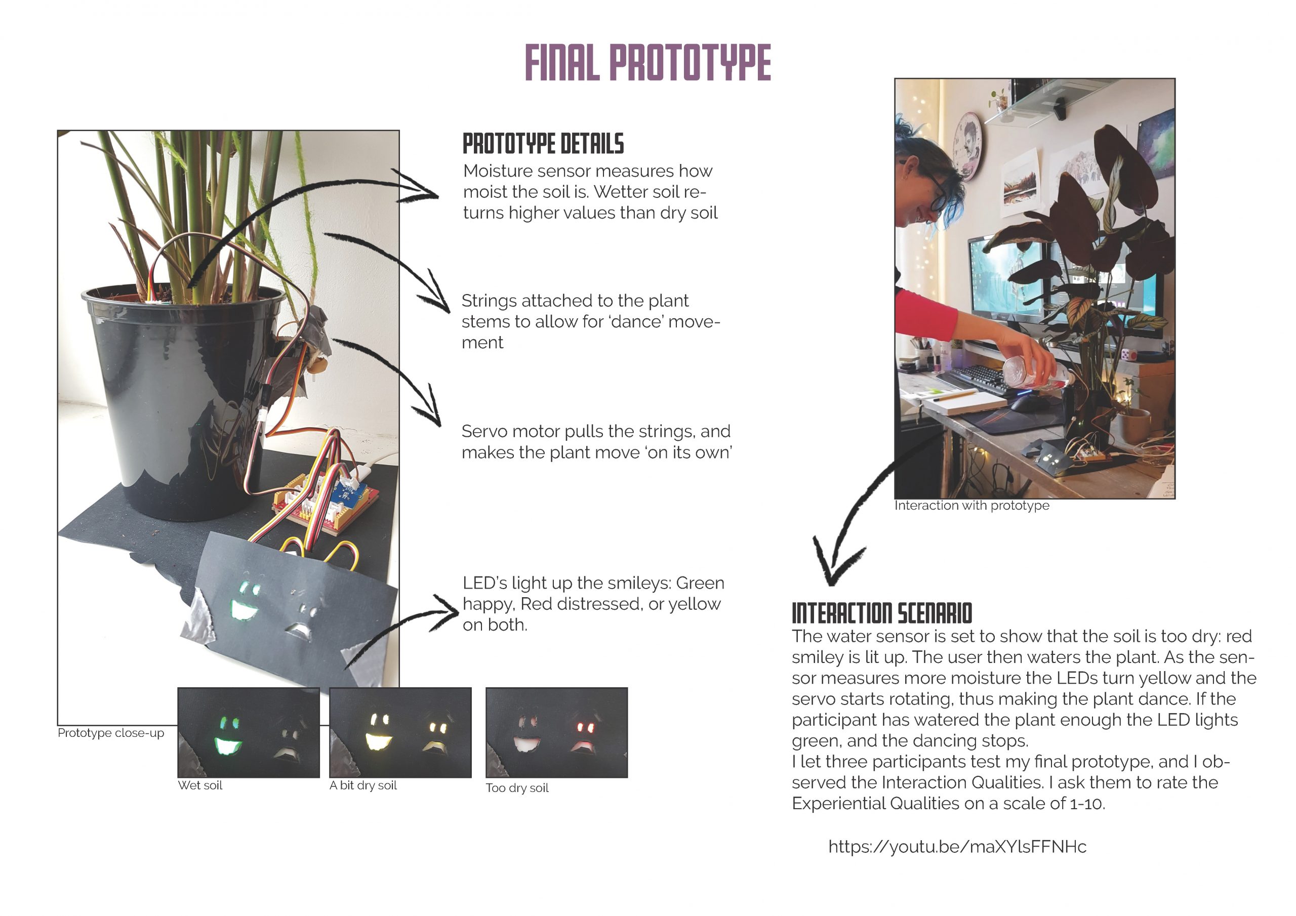 Rain Dance plant pot – ID4250 Exploring Interactions